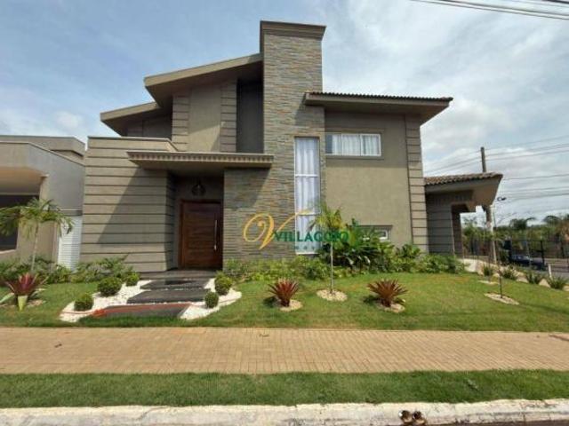 Casa com 4 dormitórios à venda, 330 m² por R$ 2.490.000 Condomínio Recanto do Lago São José do R