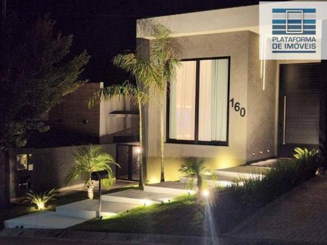 Casa com 4 dormitórios à venda, 340 m² por R$ 1.990.000,00 Condomínio Terras de Santa Cruz Braga