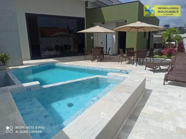 Casa Térrea Mobiliada, 4 Suítes, 341 m² | Residencial Vintage – Granja Viana, Cotia | R$ 4.700.000