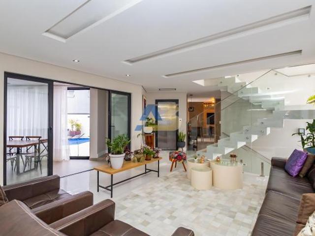 Casa com 4 dormitórios à venda, 342 m² por R$ 4.200.000 Santa Felicidade Curitiba/PR
