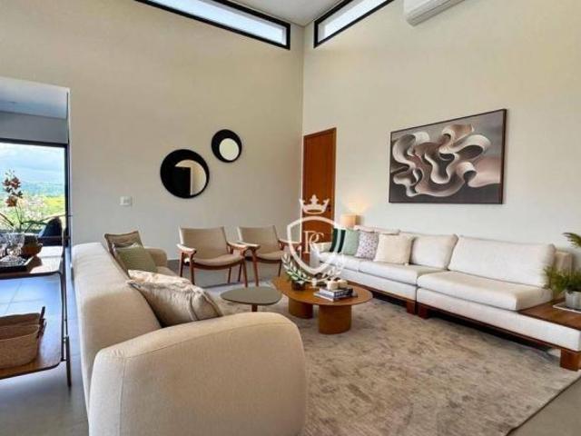 Casa com 4 dormitórios à venda, 354 m² por R$ 3.190.000,00 Condomínio Campos de Santo Antonio II