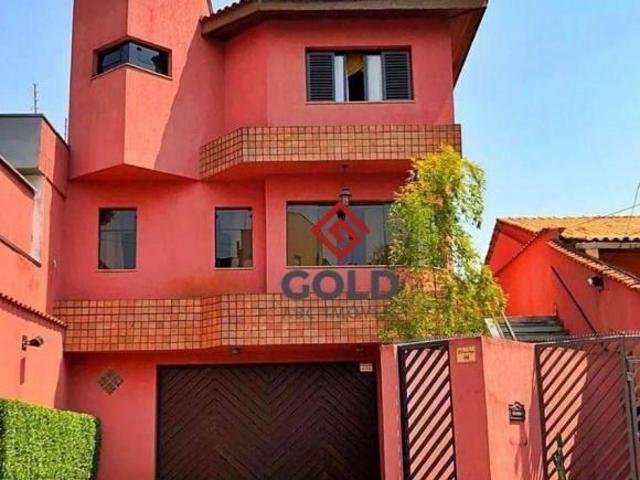 Casa com 4 dormitórios à venda, 356 m² por R$ 1.400.000,00 Vila Guiomar Santo André/SP