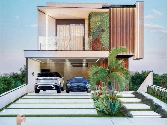 Casa com 4 dormitórios à venda, 356 m² por R$ 2.800.000,00 Condomínio Aruã Brisas Mogi das Cruze