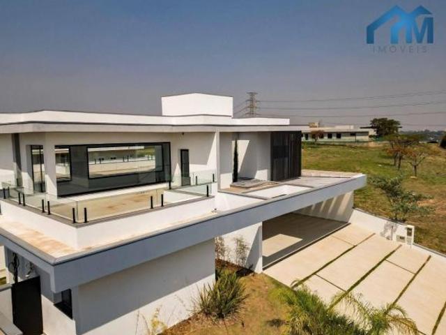 Casa com 4 dormitórios à venda, 350 m² por R$ 3.700.000,00 Residencial Parque Campos de Santo Antô