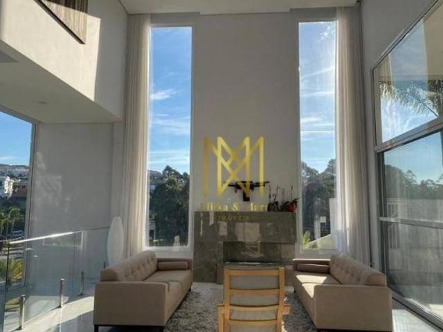 Casa com 4 dormitórios à venda, 352 m² por R$ 4.800.000,00 Residencial Campos do Conde Santana d