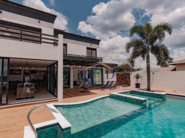 Casa com 4 dormitórios à venda, 365 m² por R$ 3.900.000 Condomínio Residencial Shamballa III Ati