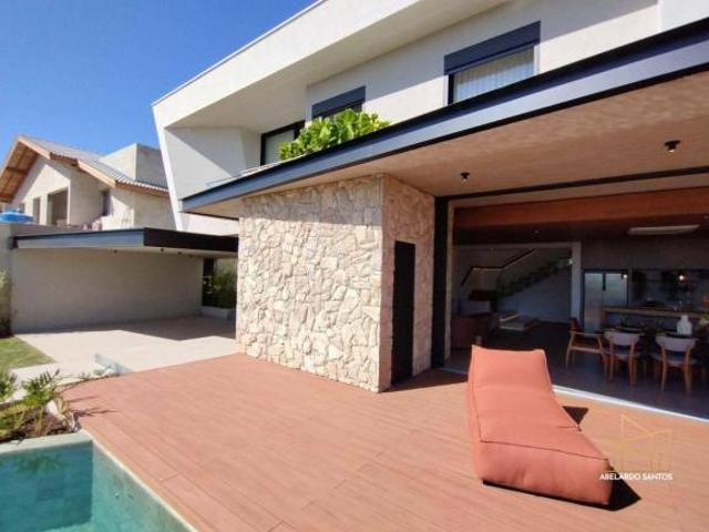 Casa com 4 dormitórios à venda, 377 m² por R$ 6.400.000,00 Condomínio Campos de Santo Antônio II