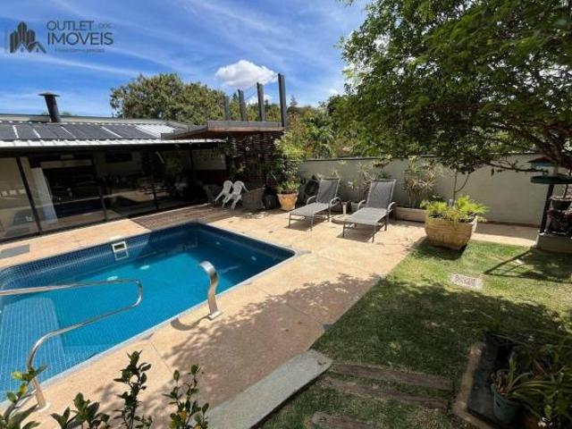 Casa com 4 dormitórios à venda, 379 m² por R$ 2.200.000 Jardim Botânico Sousas Campinas/SP
