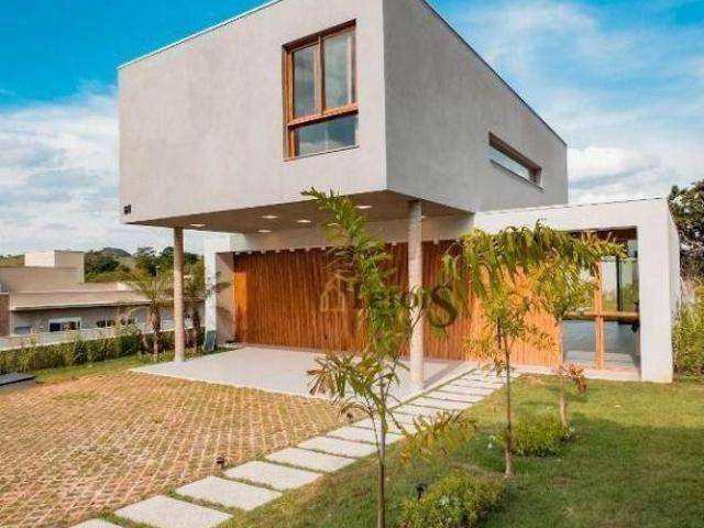 Casa com 4 dormitórios à venda, 370 m² por R$ 3.600.000,00 Condomínio Campos de Santo Antônio II