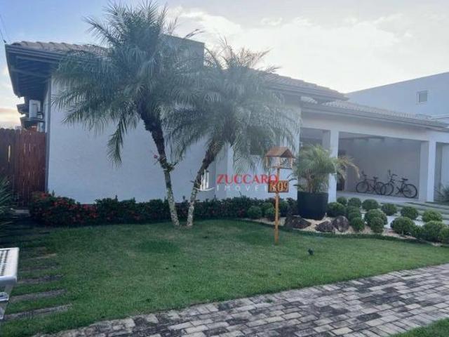 Casa com 4 dormitórios à venda, 386 m² por R$ 2.200.000,00 Condomínio Residencial Shamballa II A