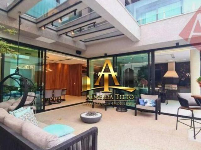 Casa com 4 dormitórios à venda, 380 m² por R$ 4.650.000 Residencial Burle Marx Santana de Parnaí