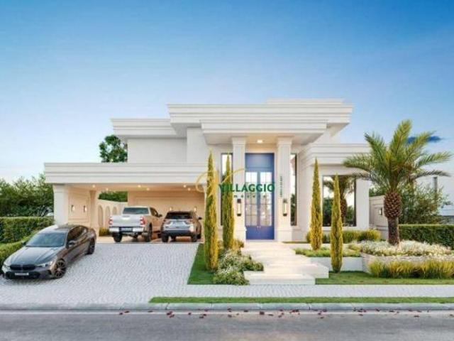 Casa com 4 dormitórios à venda, 380 m² por R$ 5.000.000,00 Condominio Golden Park Residence Mira