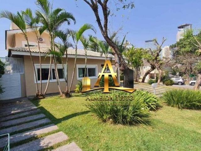 Casa com 4 dormitórios à venda, 398 m² por R$ 3.900.000 Residencial 18 Do Forte Santana de Parna