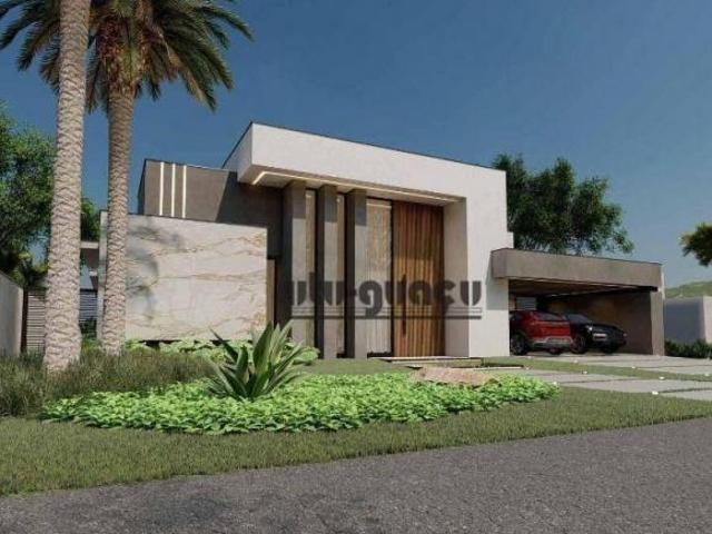 Casa com 4 dormitórios à venda, 390 m² por R$ 3.450.000,00 Condomínio Xapada Parque Ytu Itu/SP