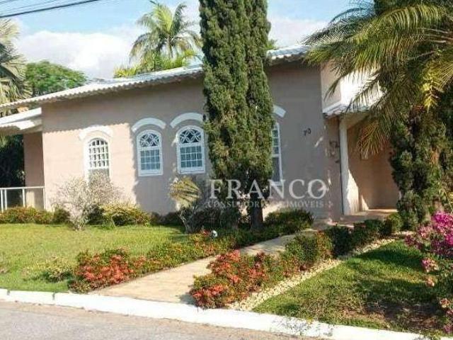Casa com 4 dormitórios à venda, 404 m² Condomínio Vale do Sol Tremembé/SP