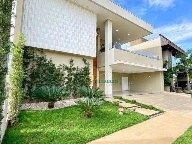 Casa com 4 dormitórios à venda, 400 m² por R$ 3.100.000,00 Golden Park Residence Mirassol/SP