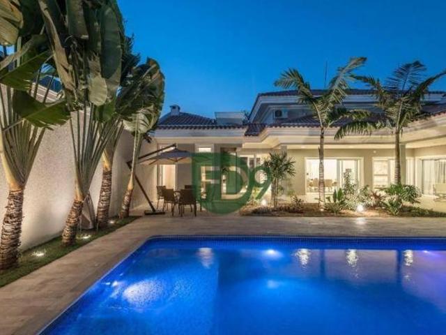Casa com 4 dormitórios à venda, 410 m² por R$ 6.500.000,00 Condomínio Residencial Jardim Tripoli