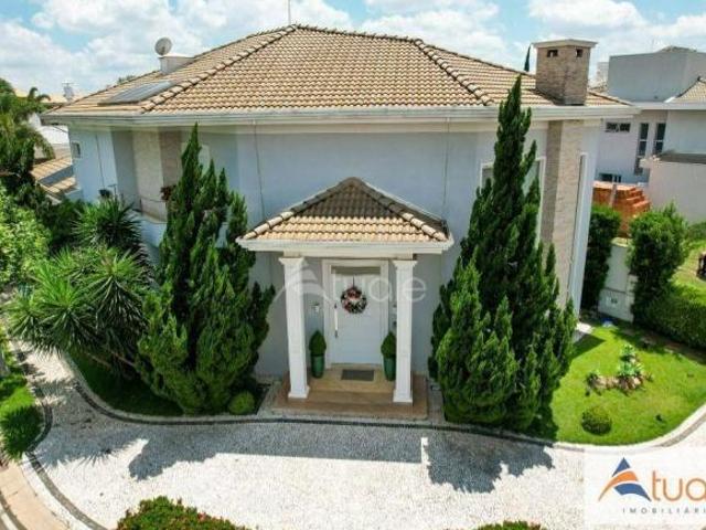 Casa com 4 dormitórios à venda, 427 m² por R$ 3.080.000,00 Residencial Villa Lobos Paulínia/SP