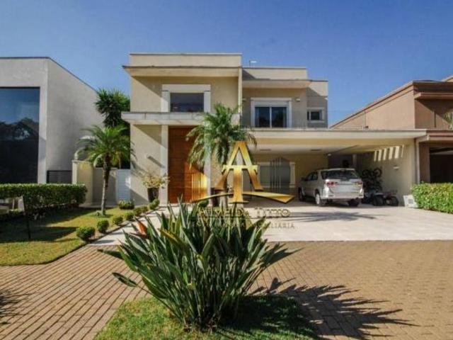 Casa com 4 dormitórios à venda, 421 m² por R$ 4.500.000 Residencial Burle Marx Santana de Parnaí