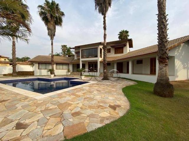 Casa com 4 dormitórios à venda, 435 m² por R$ 2.500.000,00 Colinas do Piracicaba Ártemis Pirac