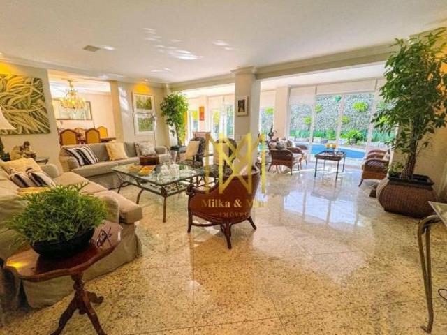 Casa com 4 dormitórios à venda, 458 m² por R$ 4.300.000,00 Alphaville 04 Santana de Parnaíba/SP