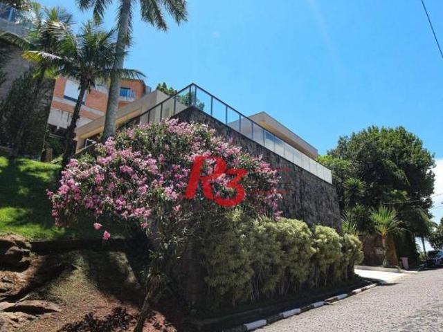 Casa com 4 dormitórios à venda, 450 m² por R$ 11.500.000,00 Marapé Santos/SP