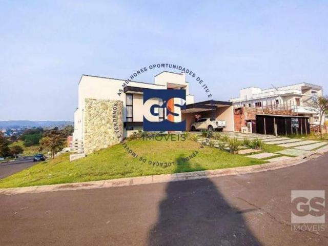 Casa com 4 dormitórios à venda, 460 m² por R$ 3.500.000,00 Condomínio Campos de Santo Antonio II