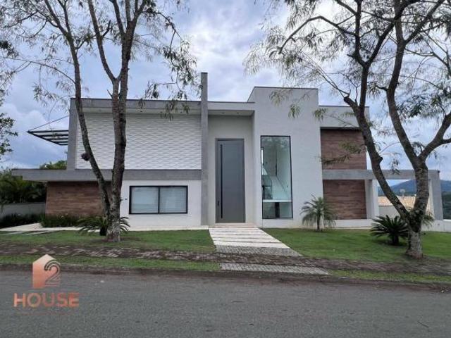 Casa com 4 dormitórios à venda, 474 m² por R$ 5.000.000,00 Condomínio Reserva Ibirapitanga Santa
