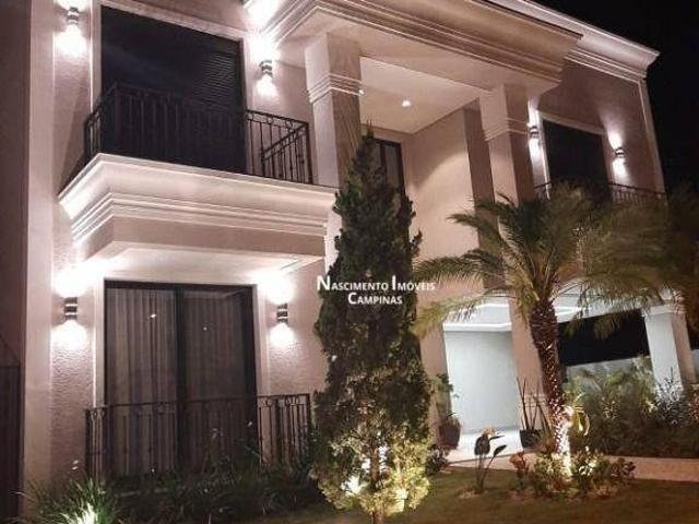Casa com 4 dormitórios à venda, 478 m² por R$ 5.480.000,00 Alphaville Dom Pedro Campinas/SP