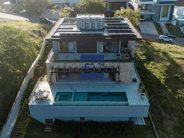 Casa com 4 dormitórios à venda, 480 m² por R$ 7.800.000,00 Condomínio Campos de Santo Antonio II