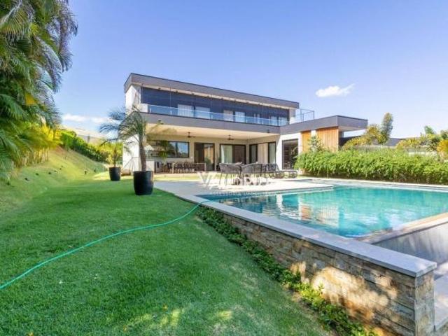 Casa com 4 dormitórios à venda, 483 m² por R$ 7.200.000,00 Condomínio Residencial Lago Azul Golf C