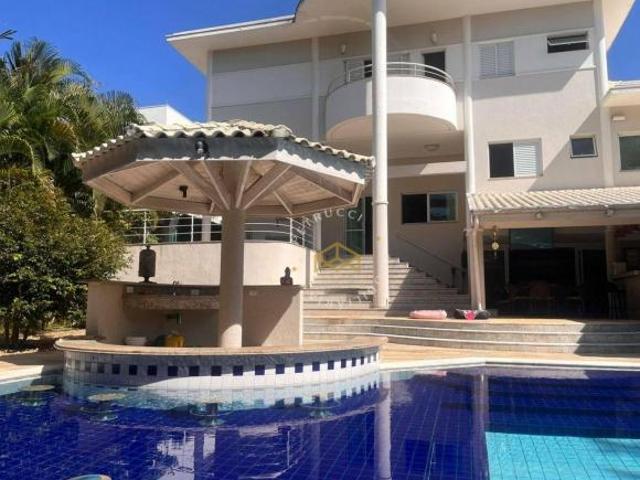 Casa com 4 dormitórios à venda, 540 m² por R$ 6.000.000,00 Loteamento Alphaville Campinas Campin