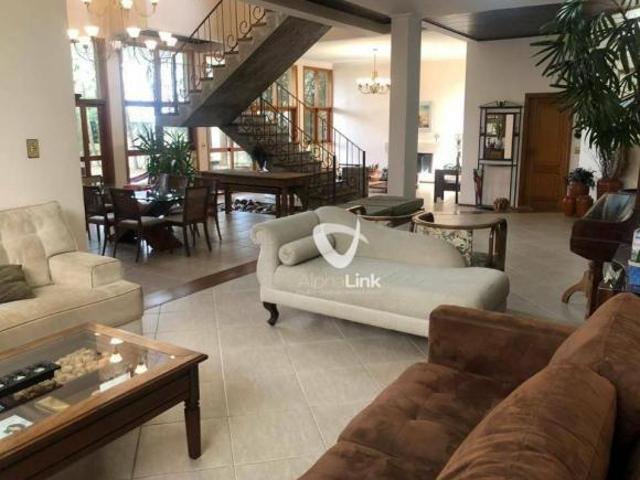 Casa com 4 dormitórios à venda, 556 m² por R$ 5.300.000 Alphaville Barueri Santana de Parnaíba