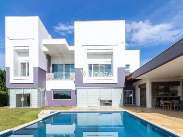 Casa com 4 dormitórios à venda, 550 m² por R$ 6.900.000,00 Condomínio Residencial Lago Azul Golf C