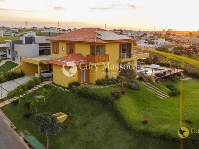 Casa com 4 dormitórios à venda, 577 m² por R$ 7.700.000,00 Condomínio Campos de Santo Antônio II