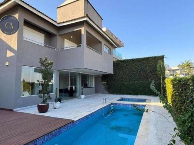 Casa com 4 dormitórios à venda, 580 m² Residencial Morada dos Lagos Barueri/SP