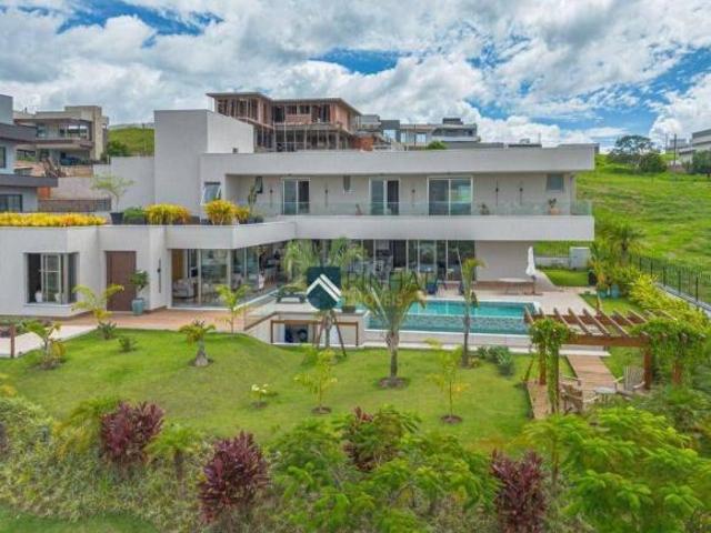 Casa com 4 dormitórios à venda, 646 m² por R$ 9.870.000 Condomínio Campo de Toscana Vinhedo/SP