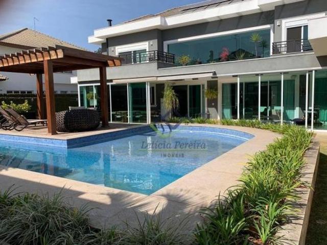 Casa com 4 dormitórios à venda, 680 m² por R$ 5.900.000 Residencial Morada dos Lagos Barueri/SP