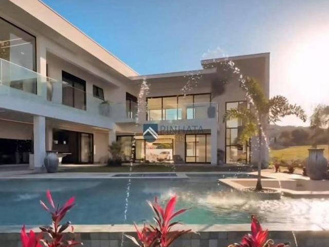 Casa com 4 dormitórios à venda, 750 m² por R$ 10.500.000 Condomínio Fazenda Serrazul Itupeva/SP