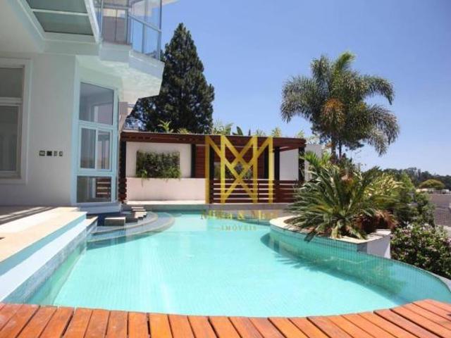 Casa com 4 dormitórios à venda, 807 m² por R$ 7.800.000,00 Alphaville Conde II Barueri/SP