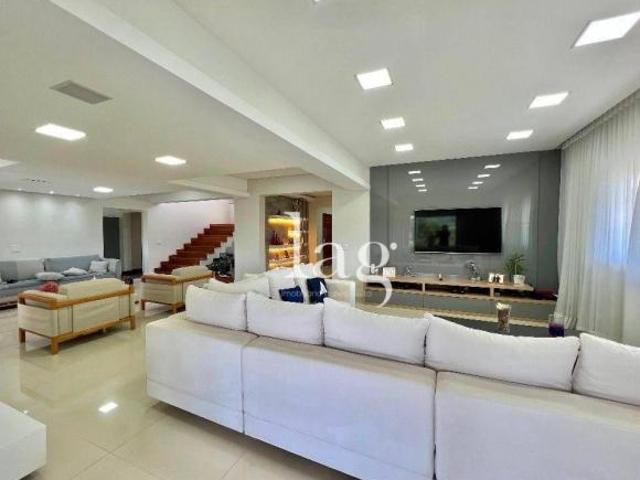 Casa com 4 dormitórios à venda, 960 m² por R$ 5.500.000,00 Condomínio Saint Charbel Araçoiaba da