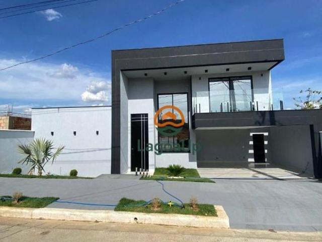 Casa com 4 dormitórios à venda por R$ 1.650.000 Condomínio Parque dos Buritis Lagoa Santa/MG