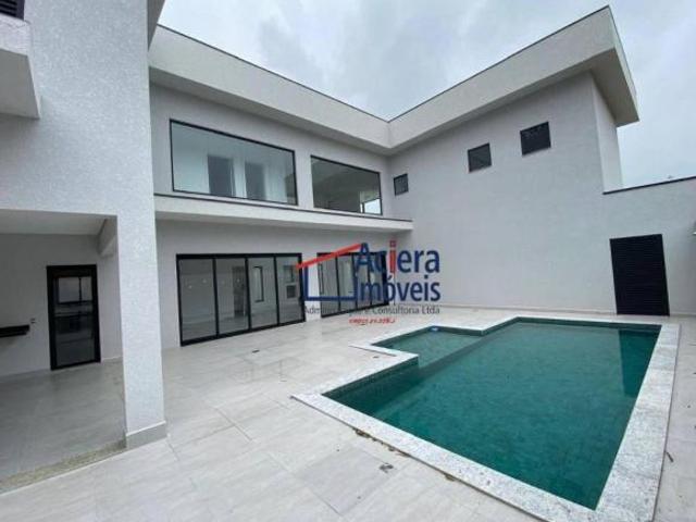 Casa com 4 Dormitórios, Piscina e Varanda Gourmet à Venda Vintage Embu das Artes/SP