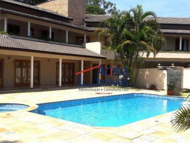 Casa com 4 dormitórios, piscina e LOFT completo venda ou aluguel Jardim Passargada Cotia/SP