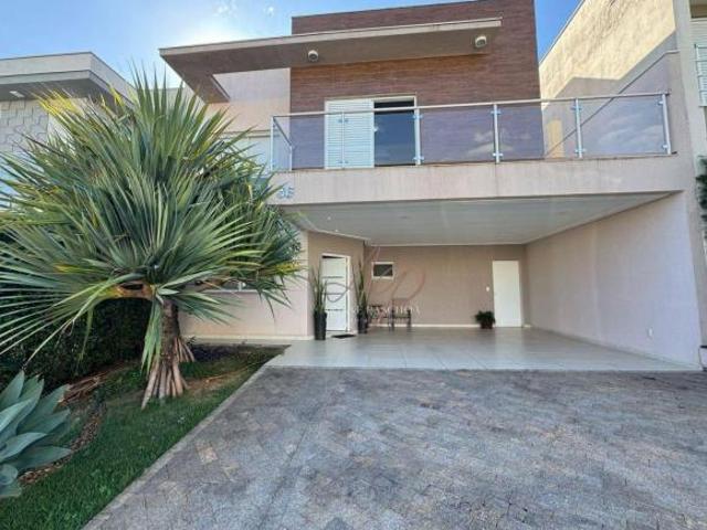 Casa com 4 dormitórios, sendo 2 suítes, piscina à venda, 209 m² por R$ 1.250.000 Condomínio Villag
