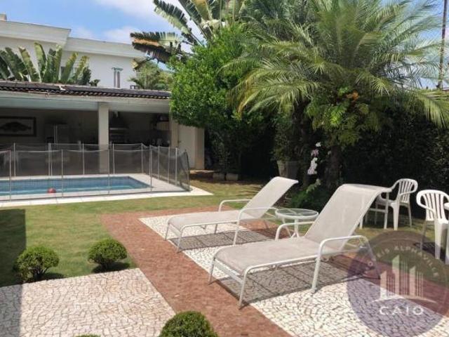 Casa com 4 dormitórios 500m² venda ou locação por R$ 34.590 Alphaville/SP