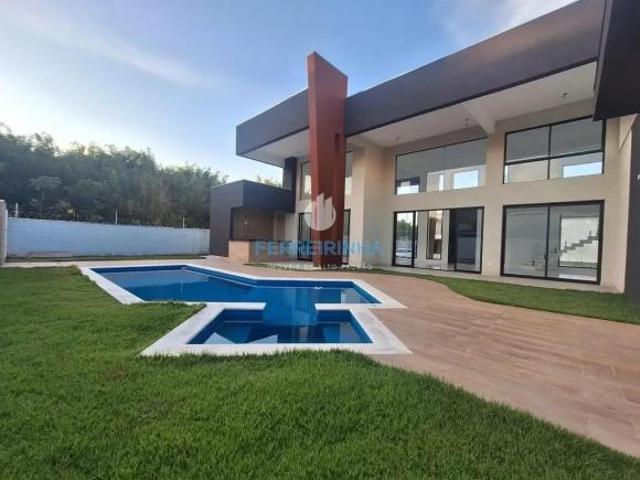 Casa nova com 4 dormitórios e Solarium, 538 m² venda por R$ 4.400.000 ou alugu