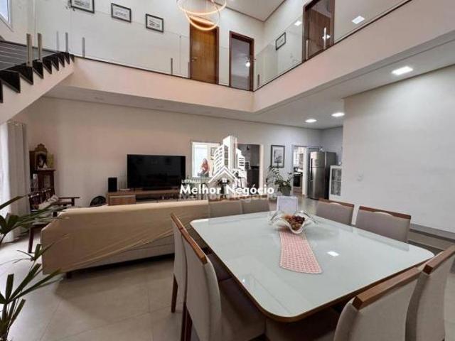 Casa com 4 quartos 3 suíte à venda no Residencial Villa D&apos Aquila, Piracicaba SP