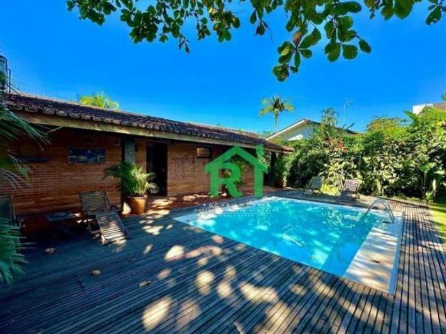 Casa com 4 quartos 4 suítes, 4 vagas e lazer à venda em Balneário Praia do Pernambuco, Guarujá