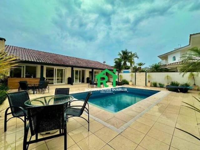 Casa com 4 quartos 4 suítes, 4 vagas, lazer à venda em Acapulco, Guarujá